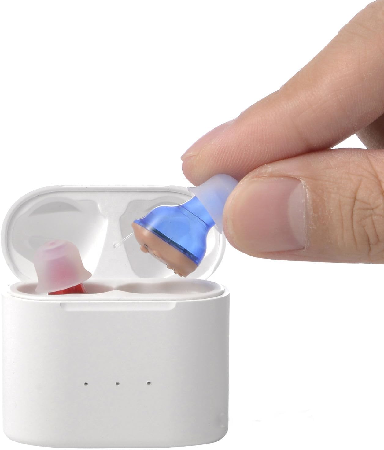 Rechargeable Invisible Hearing Amplifiers Aids In Ear for Seniors with ...