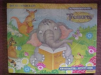 Treasures Kindergarten Activity Book, Set K, 11 Titles: McGraw Hill ...