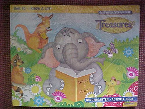 Treasures Kindergarten Activity Book, Set K, 11 Titles: McGraw Hill ...