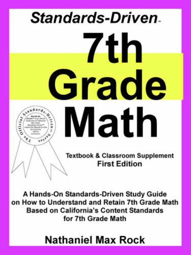 Amazon | Standards-driven 7th Grade Math -textbook & Classroom ...