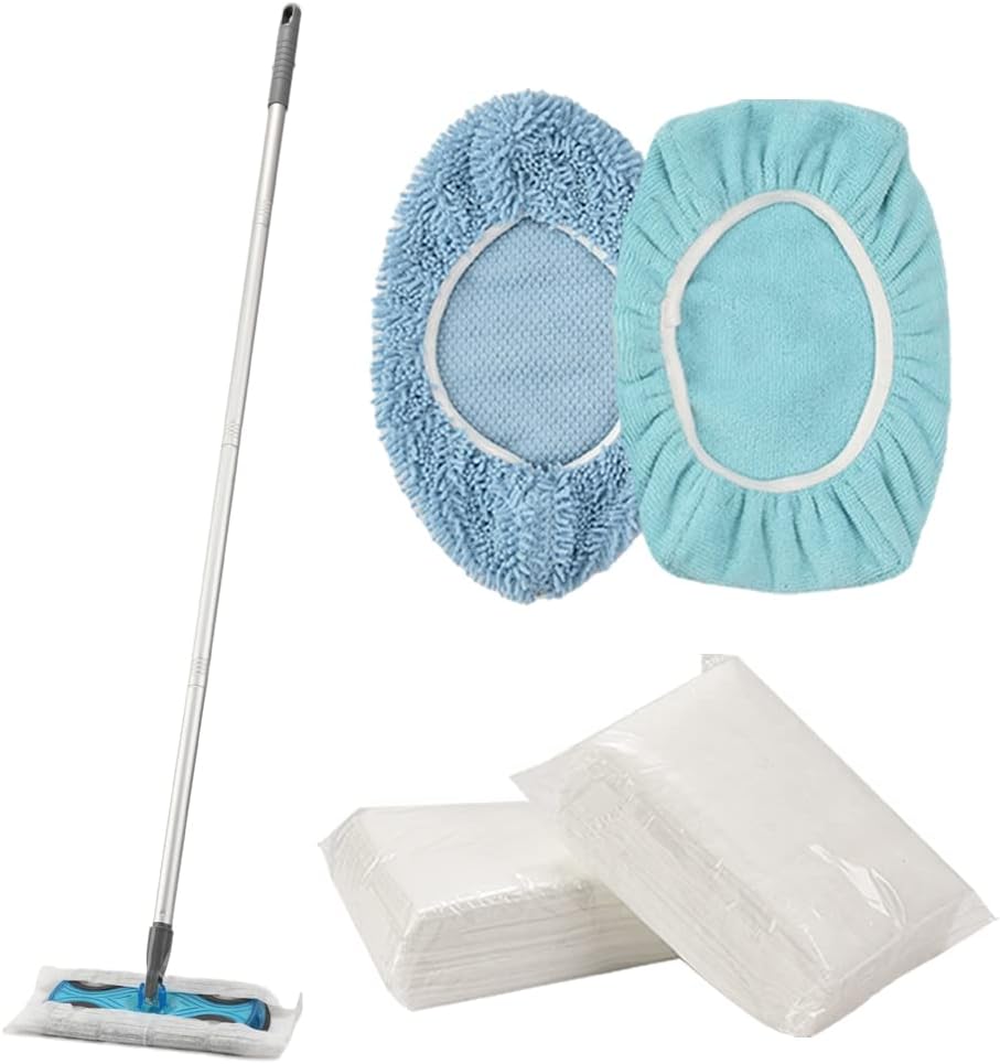 Amazon.com: Layers Sweeper Mop Starter Kit, Small Sweeping Flat Mop ...