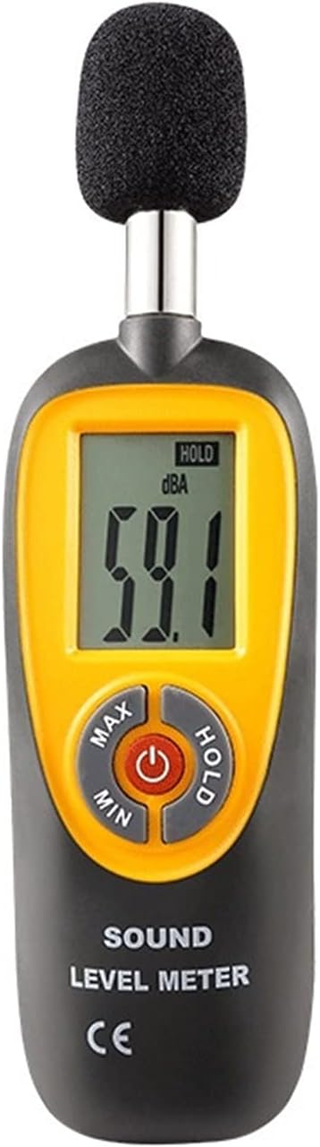 Digital Decibel Meter Noise Gauge Portable Outdoor Environmental Noise ...