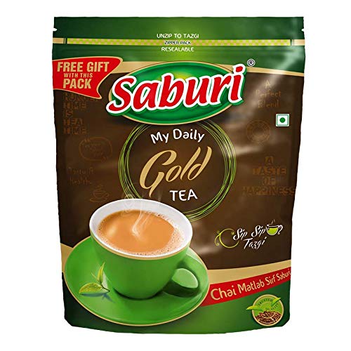 Saburi Gold Tea Pouch , 1kg : Amazon.in: Grocery & Gourmet Foods