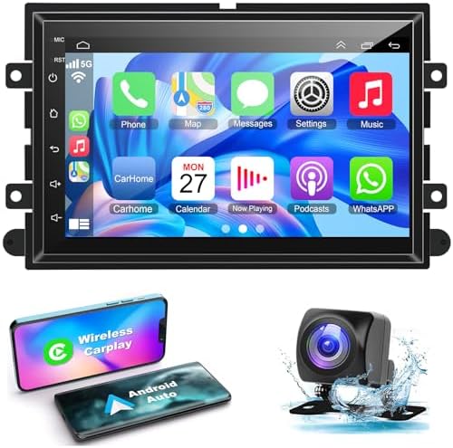 Amazon.com: Car Stereo Android 12 for Ford 2004-2014 F150/F250/F350, 7 ...