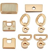 WADORN 4 Sets Metal Side Clip Hardware for Bag, Purse Suspension Clasp ...