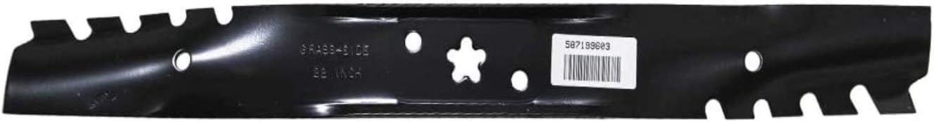 Amazon.com : Husqvarna OEM LC221A, LC221RH Blade 21" Reaper W/O Notches ...