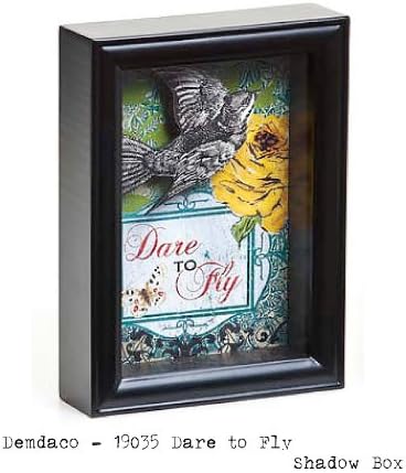 Amazon.com: Dare to Fly Shadow Box by Melody Ross: Wall Sculptures ...