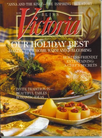 Victoria Magazine November 1999: Amazon.com: Books