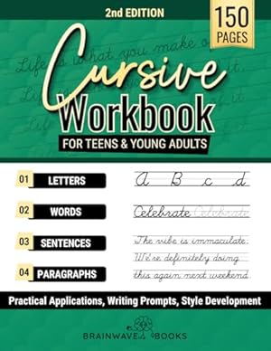 Cursive Handwriting Workbook for Adults: Learn Cursive Writing for ...