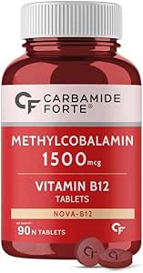 Amazon.com: Generic FayroForte Vitamin B12 Tablets 1500mcg -Active form ...