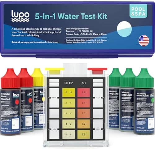 Amazon.com : SWIMLINE HYDROTOOLS Deluxe Two-Way Pool Test Kit ...