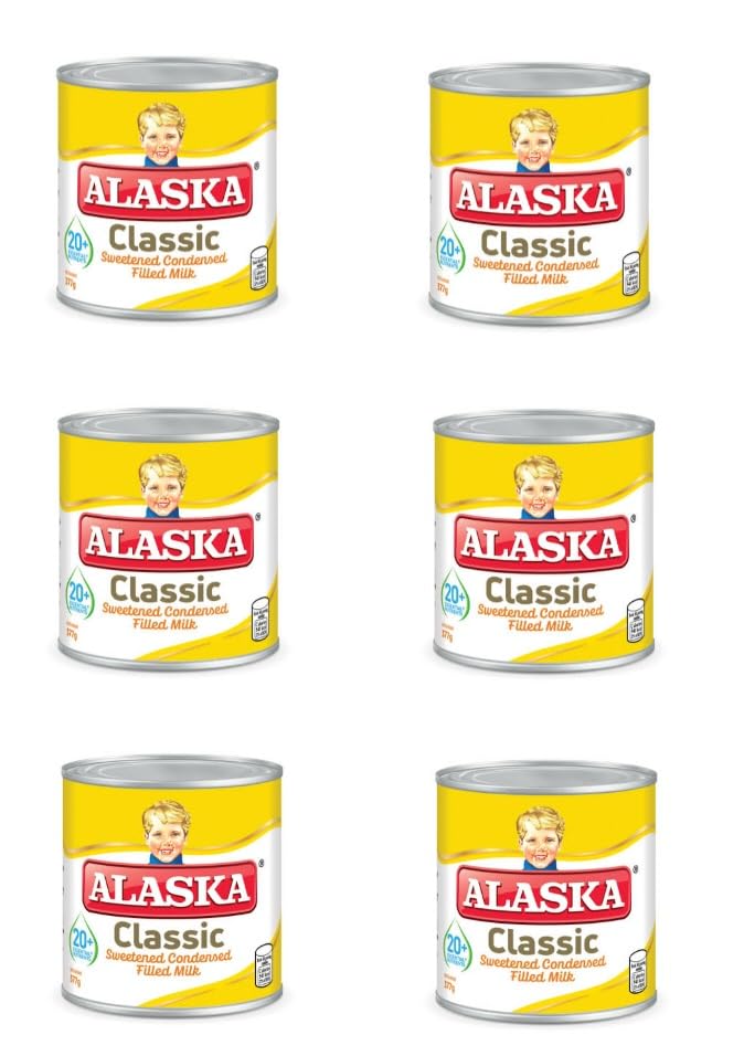 Amazon | ALASKA SWEETENED CONDENSED MILK 300g x6pc - アラスカ コンデンスミルク 6個 ...