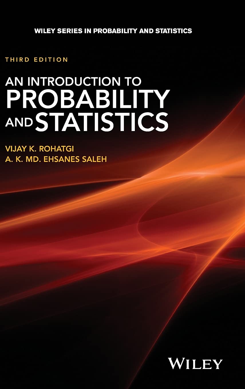 Amazon.com: An Introduction to Probability and Statistics (Wiley Series in Probability and ...