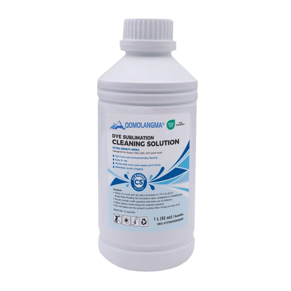 Amazon.com: Ultra Density Series Dye Sublimation Cleaning Solution 32 ...