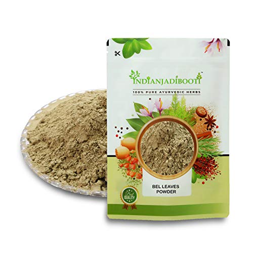 IndianJadiBooti Bilva Bel Bael Leaf Aegle Marmelos Powder, 250 Grams ...