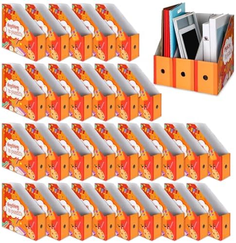 Amazon.com : Tatuo 30 Pcs Magazine File Holder Cardboard Magazine ...