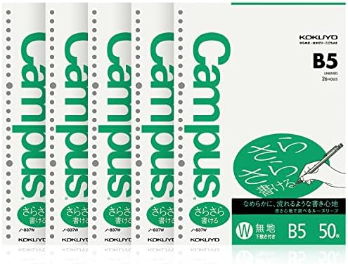 Amazon.com : Kokuyo Campus Loose Leaf Paper for Binders, Sarasara ...