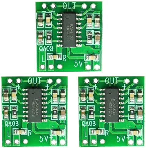 UNIVERSAL HUB PAM8403 Super Mini Digital Amplifier Board Set 2 * 3W ...