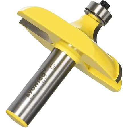Yonico 13145 2-1/2-Inch Diameter Traditional Table Edge Router Bit 1/2 ...