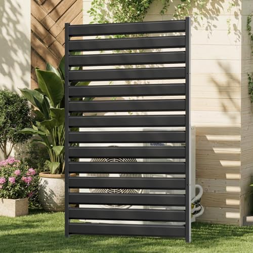 Amazon.com : DoCred 38" W x 60" H (1 Panel) Air Conditioner Fence, No ...