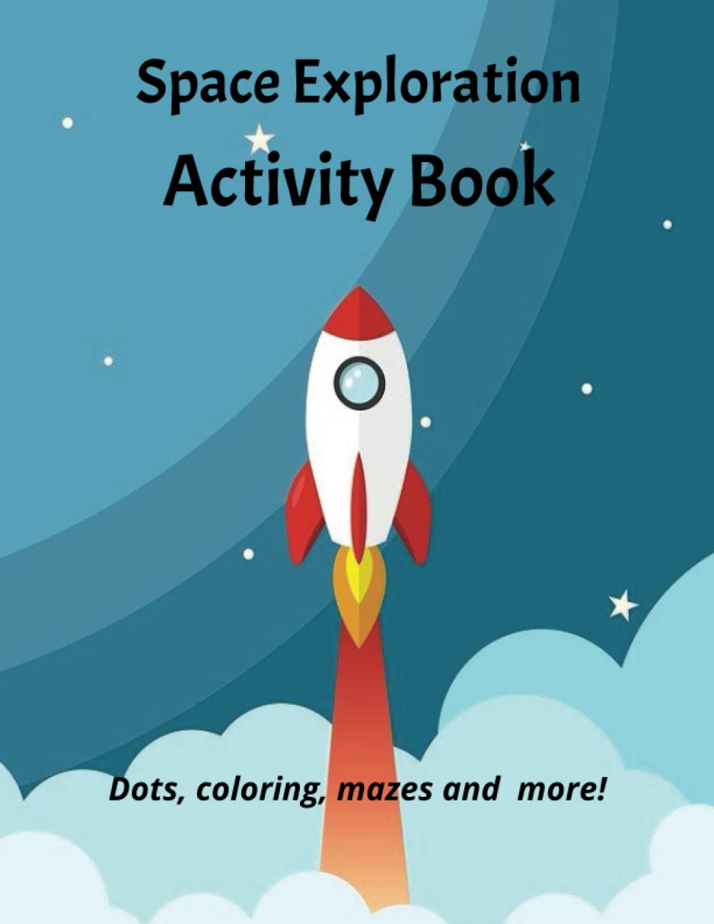 Space Activity and Coloring Book: Outer Space Activity and Coloring ...