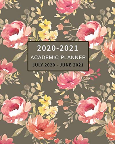 Amazon.com: Academic Planner 2020-2021 July 2020 - June 2021: Weekly ...