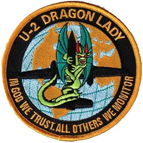 Amazon.com: Lockheed Martin® U-2 Dragon Lady® Patch, Officially ...