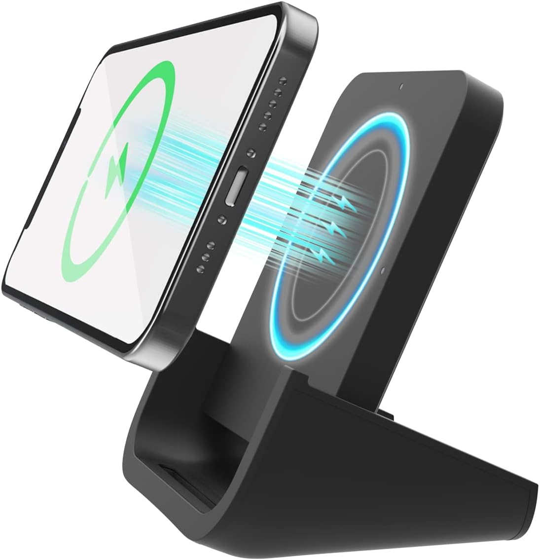 Amazon.com: KEYMOX Qi-Certified Wireless Charger for iPhone13/ 12/12 ...