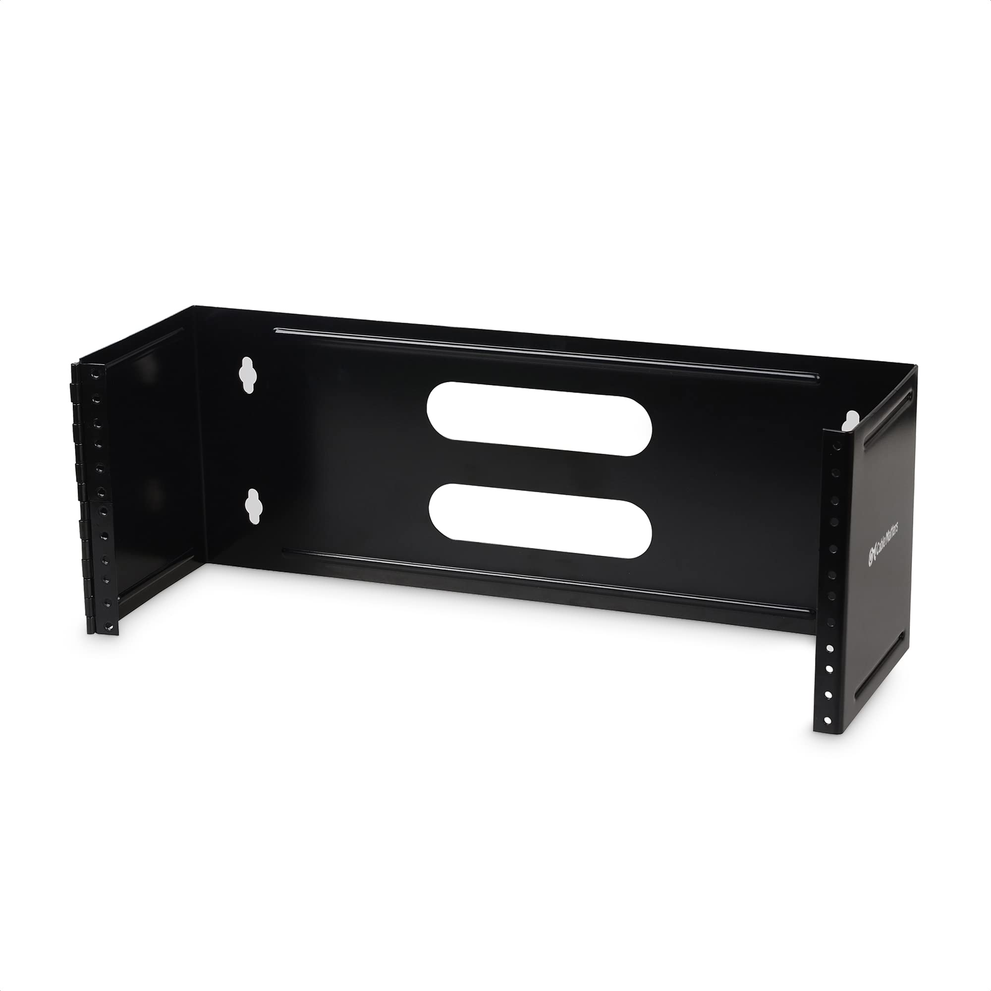 Cable Matters 4U Hinged 19 Wall Mount Panel Bracket 4U Rack 4U Wall cable-matters-4u-hinged-19-wall-mount-panel-bracket-4u-rack-4u-wall