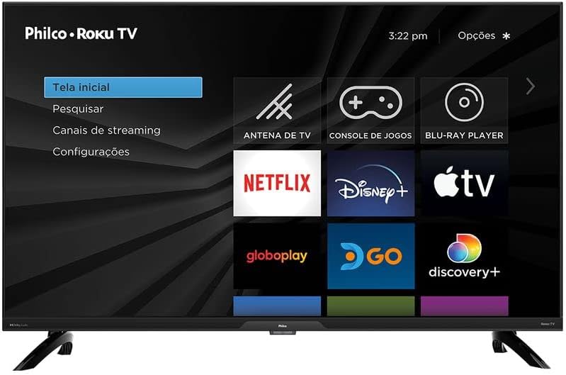 Smart TV 32” Philco PTV32G7ER2CPBLH Dolby Audio Led Bivolt | Amazon.com.br
