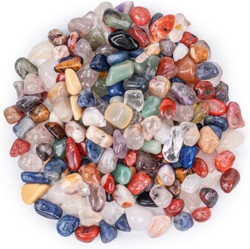 Amazon.com: FUTUREPLUSX 1LB Quartz Stones Assorted, Natural Rocks ...