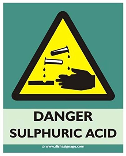 Danger Sulphuric Acid - Auto Glow Sign Board : Amazon.in: Office Products