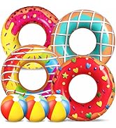Amazon.com: 90shine 7PCS Fruit Pool Floats: Watermelon Kiwi Orange ...
