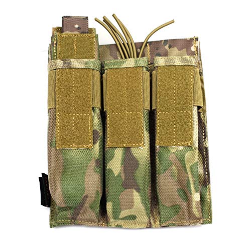 Snapklik.com : Open Top Kriss Triple Mag Pouch, Molle Tactical Triple ...