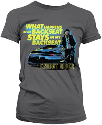 Amazon.com: Knight Rider Officially Licensed Merchandise Backseat Women ...