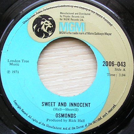 Amazon.com: Sweet and Innocent: CDs & Vinyl