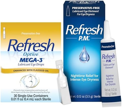 Amazon.com: Refresh Optive Mega-3 Preservative-Free Eye Drops (0.01 Fl ...