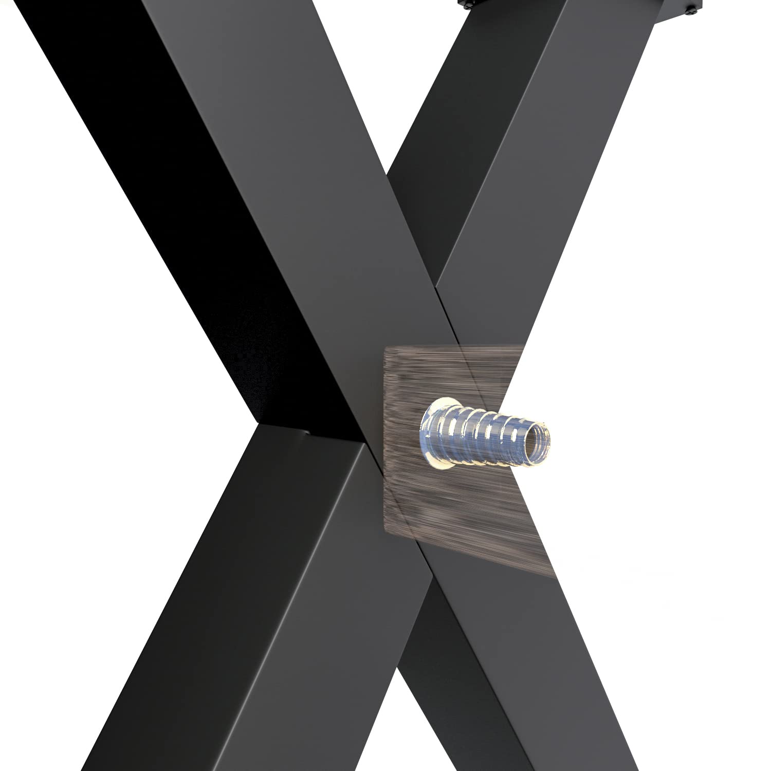 Buy Oprika 30” Metal Legs for Furniture, Metal Table Legs, X-Frame ...