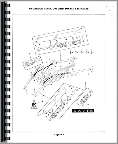 Amazon.com: Ford 800 Davis A1 Loader Attachment Parts Manual ...
