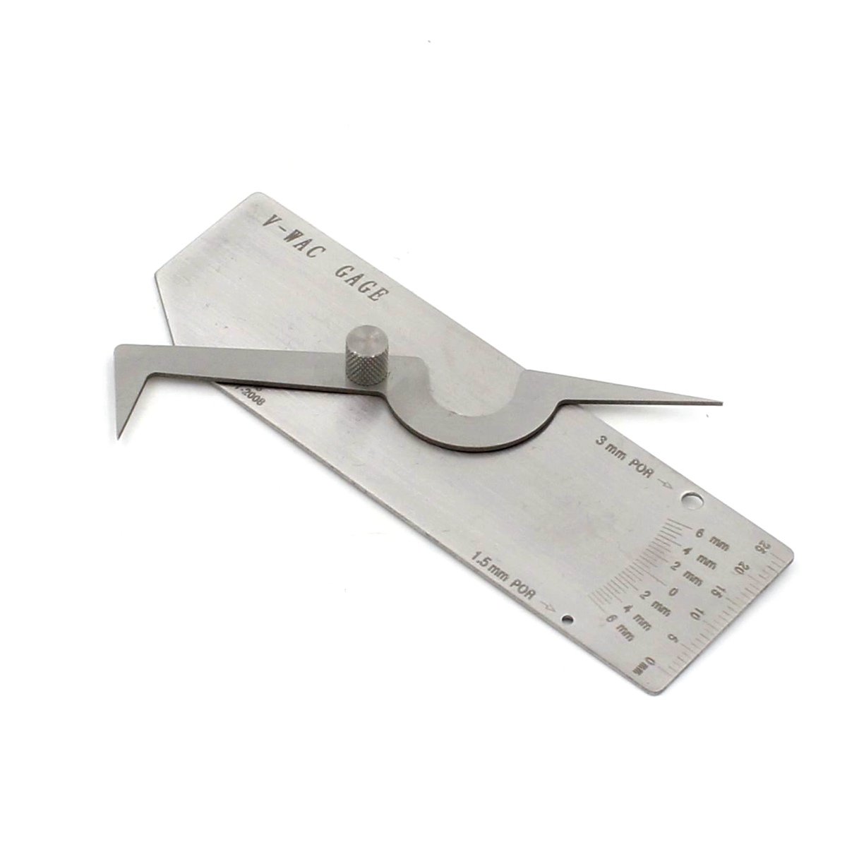 Snapklik.com : V-WAC Welding Gauge Weld Undercut/pit Depth Gage ...