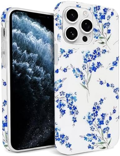Amazon.com: J.west Floral iPhone 11 Pro Max Case 6.5", Soft TPU Flower ...