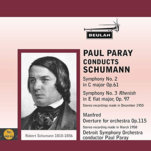 Amazon.co.jp: Paul Paray Conducts Schumann : ポール・パレー: デジタルミュージック