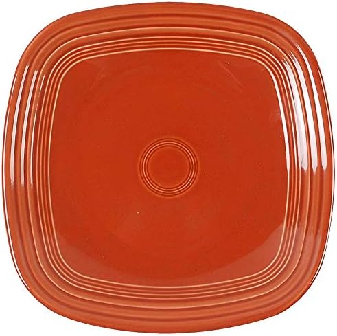 Amazon.com | Fiesta 7-3/8-Inch Square Salad Plate, Scarlet: Fiesta ...