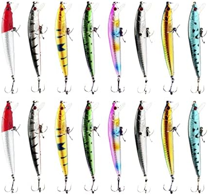 9PCS Fishing Lures for Bream Bass Trout Redfin Perch Cod Flathead ...