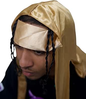 Blavic Durag For Braids, Locs, And Twist - Silk Durag for Men, Long ...