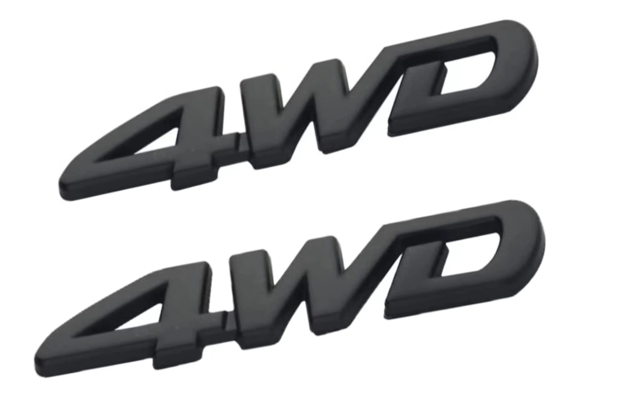Amazon.com: 2 pc Metal 4WD Emblem 3D Premium Car Emblem Side Fender ...
