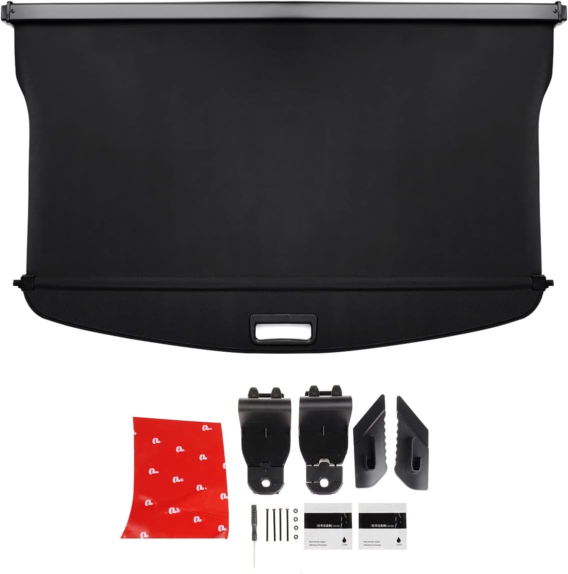 Amazon.com: Danti Black Retractable Rear Trunk Cargo Luggage Security ...