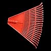 Garden Leaf Rake, Plastic Rake Head Shrub Grass Rake Garden Rake Head ...