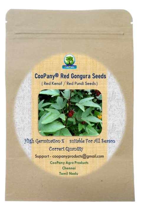 Chillatai® RED PULICHA KEERAI/KENAF LEAVES/RED GONGURA/RED PUNDI SEEDS ...
