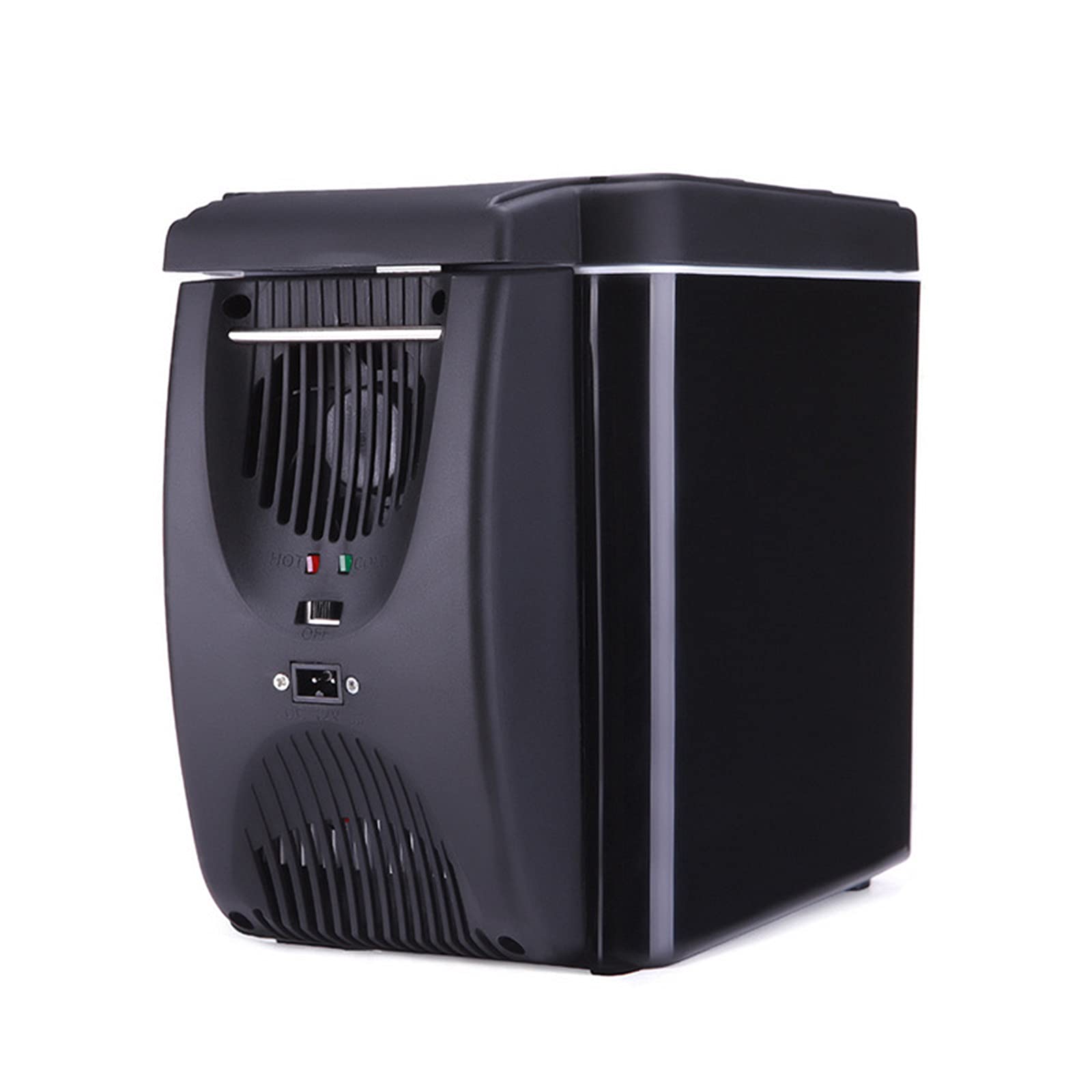 Buy 12V Small Refrigerator, 6L Mini Car Fridge Electric Portable Icebox ...